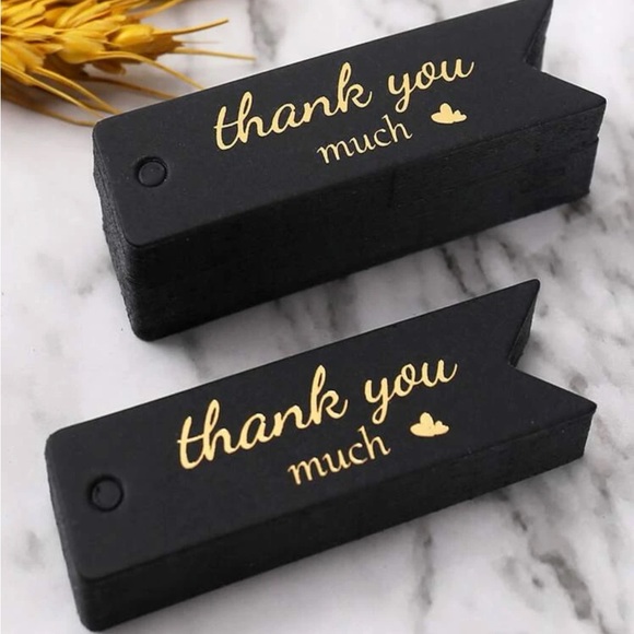 Office | Thankyou Gift Tag With Ribbon 25ct | Poshmark